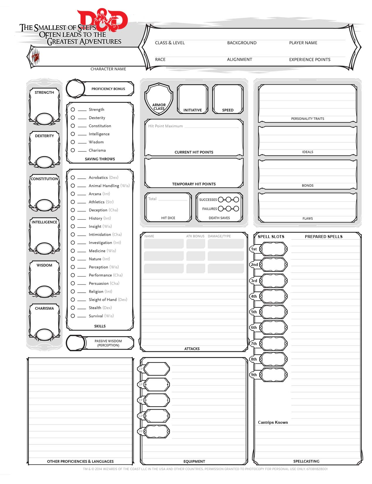 Offical Style Form Fillable With A Spell Casting Layer Updates EN World Tabletop RPG News 